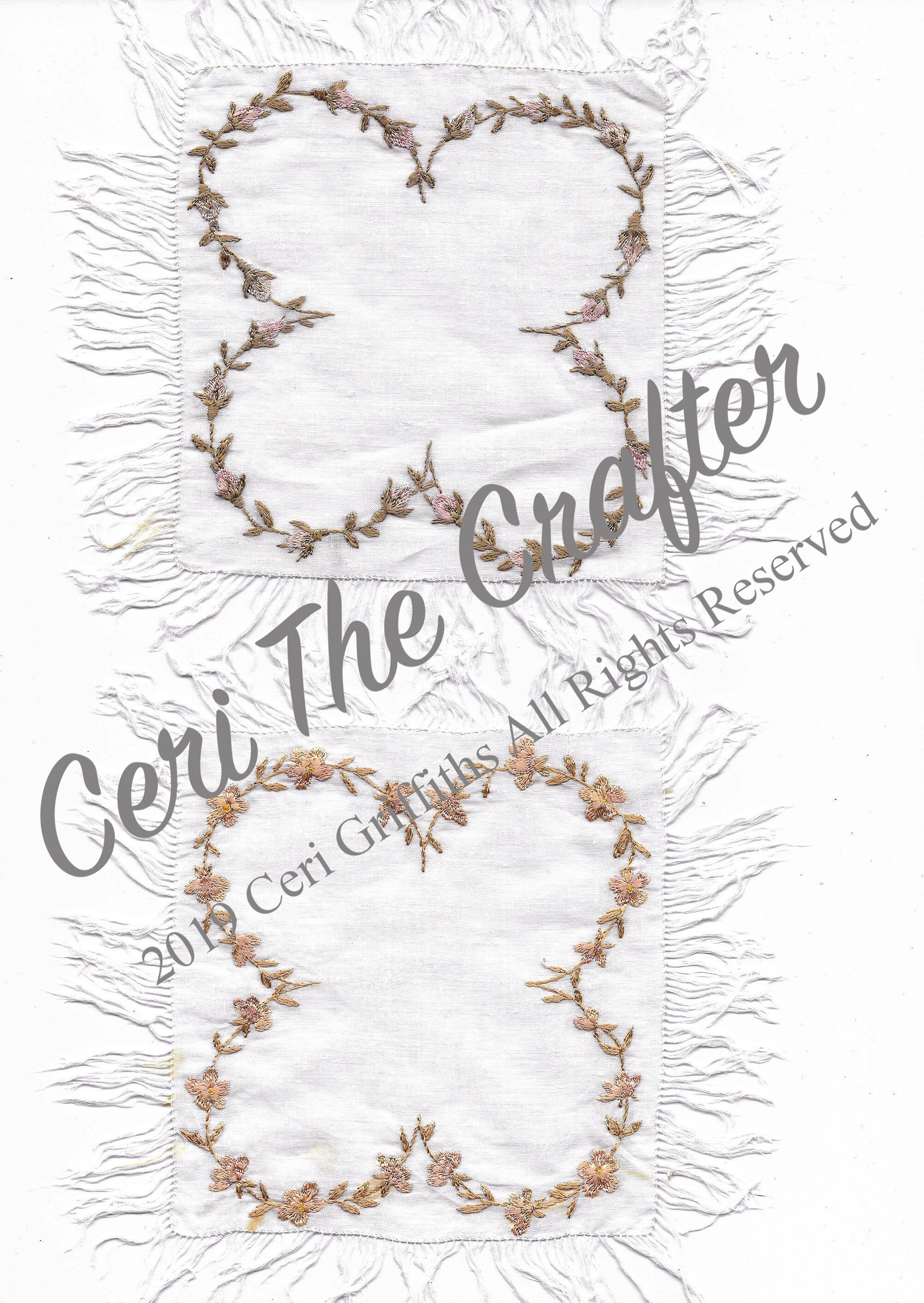 Vintage Linens and Embroidery Kit 9, Digital Download Printable, Great ...