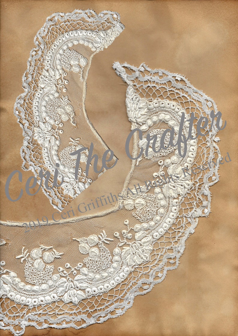 Vintage Lace Kit 2, Digital Download, Printable, Great for Journal ...