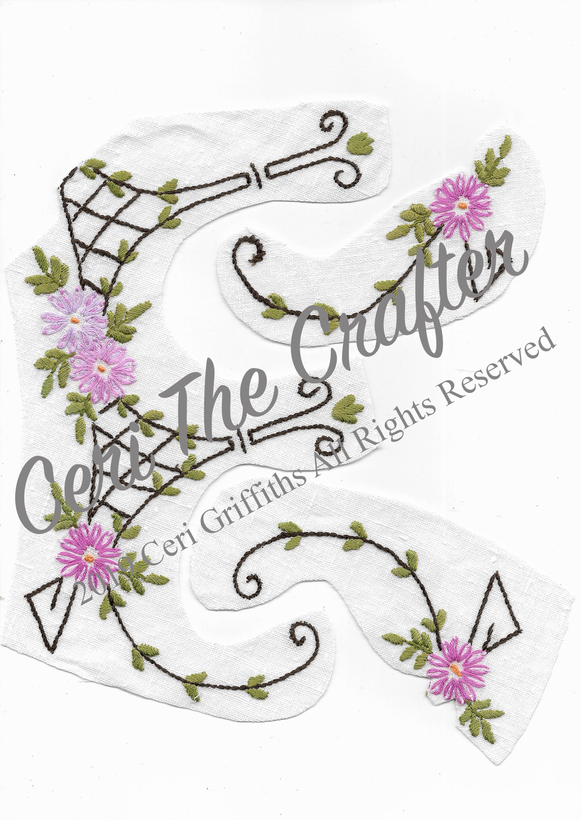 Vintage Linens and Embroidery Kit 11, Digital Download, Printable ...