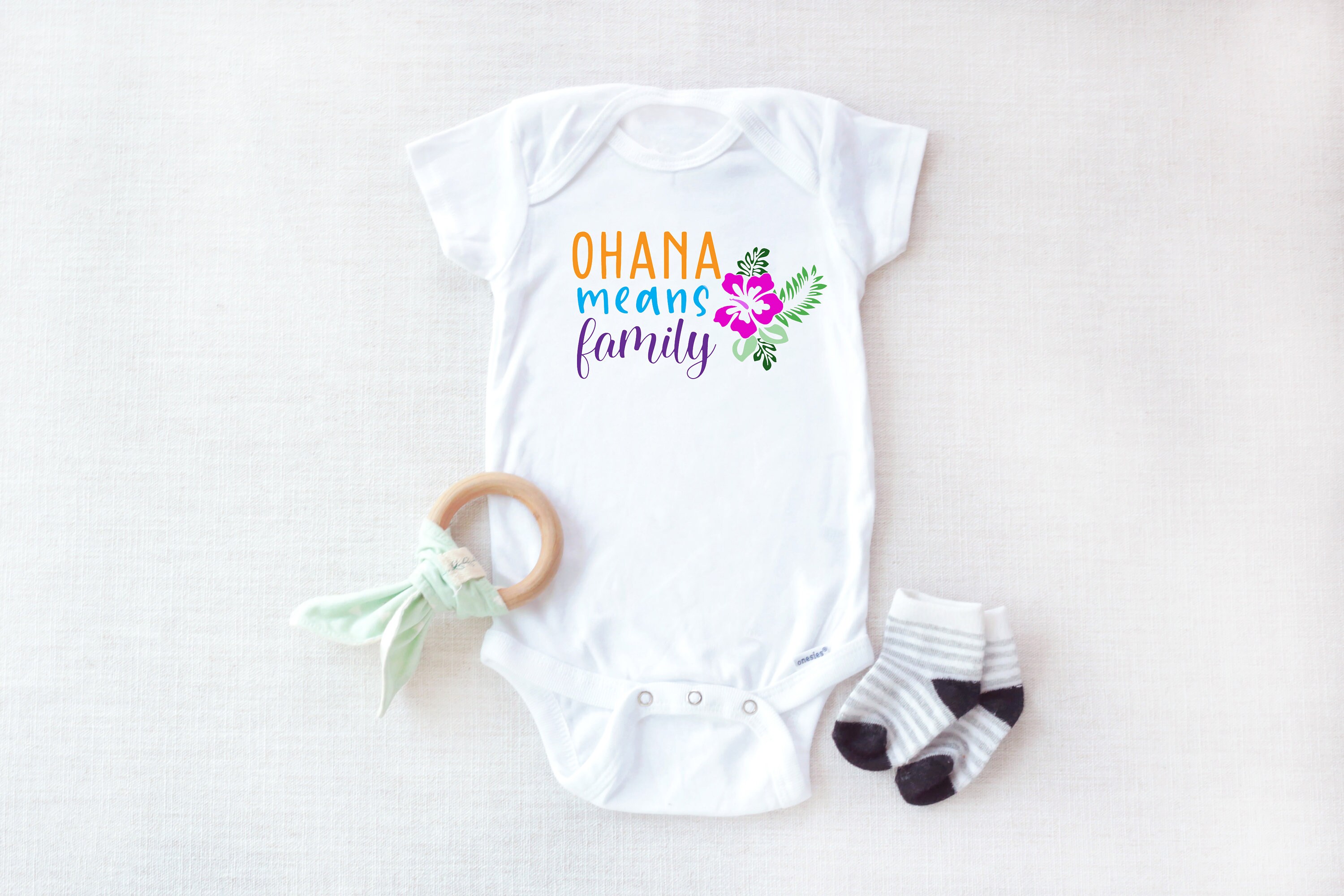 Ohana Means Family Baby Onesie - Etsy