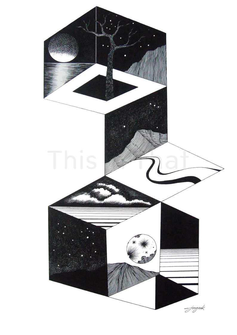 Black and White Drawing Black and White Hand Drawing Hand - Etsy