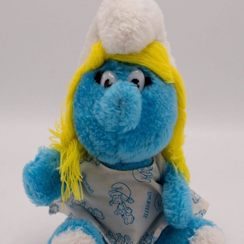 Smurfette Plush Toy - Etsy