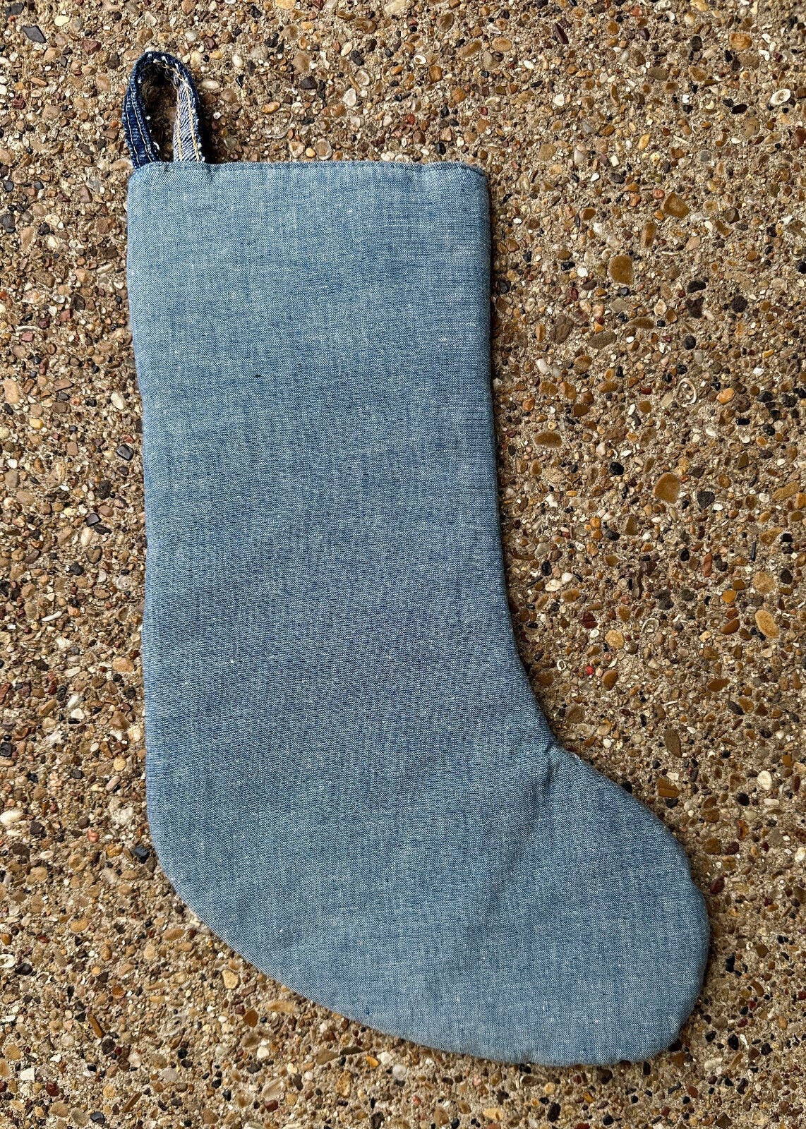 Vintage 15" Calvin Klein Handmade Upcycled Denim Jeans Medium Christmas ...