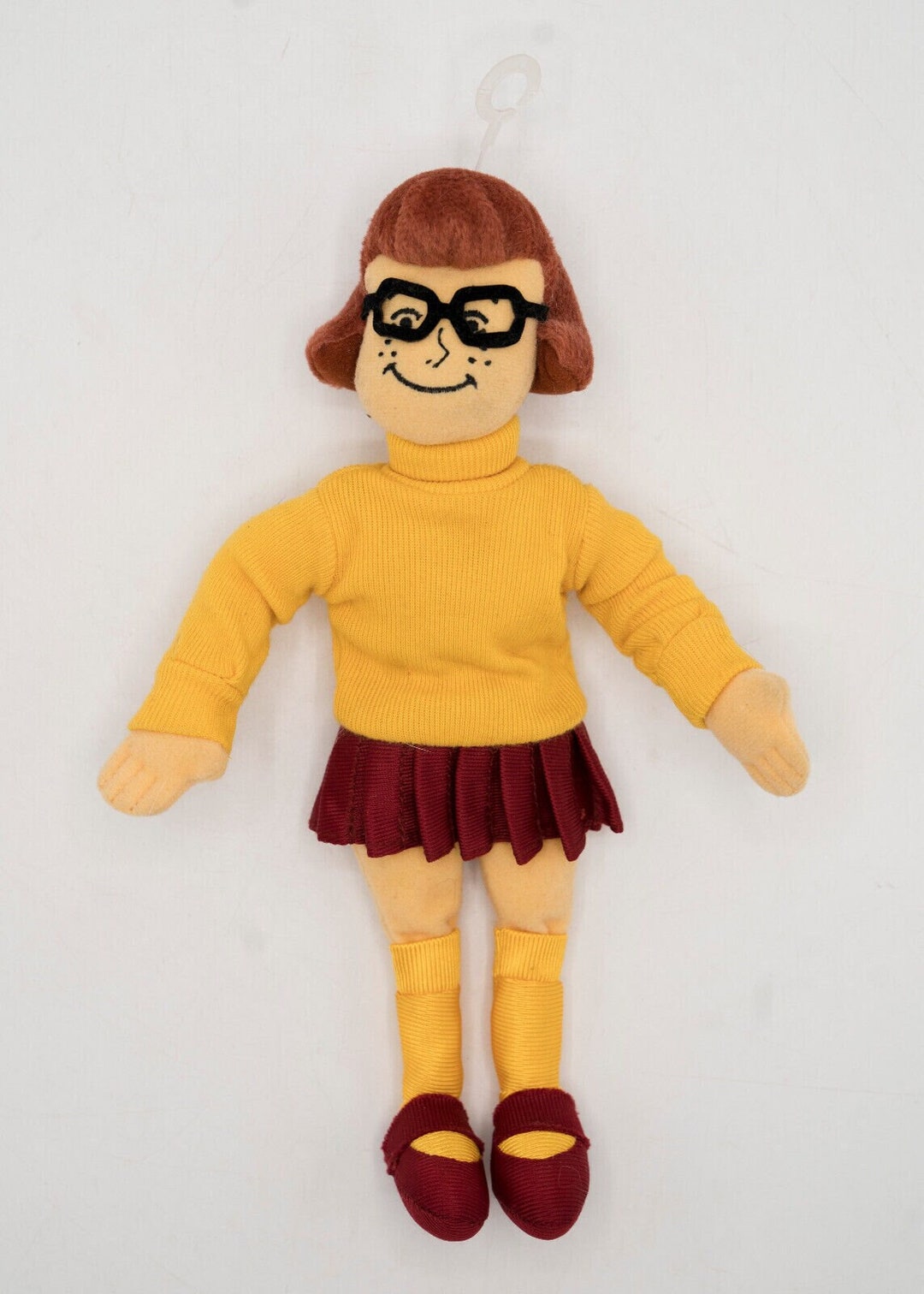 Vintage 1999 Velma 9.5 Bean Bag Plush Doll Scooby Doo Warner Bros ...