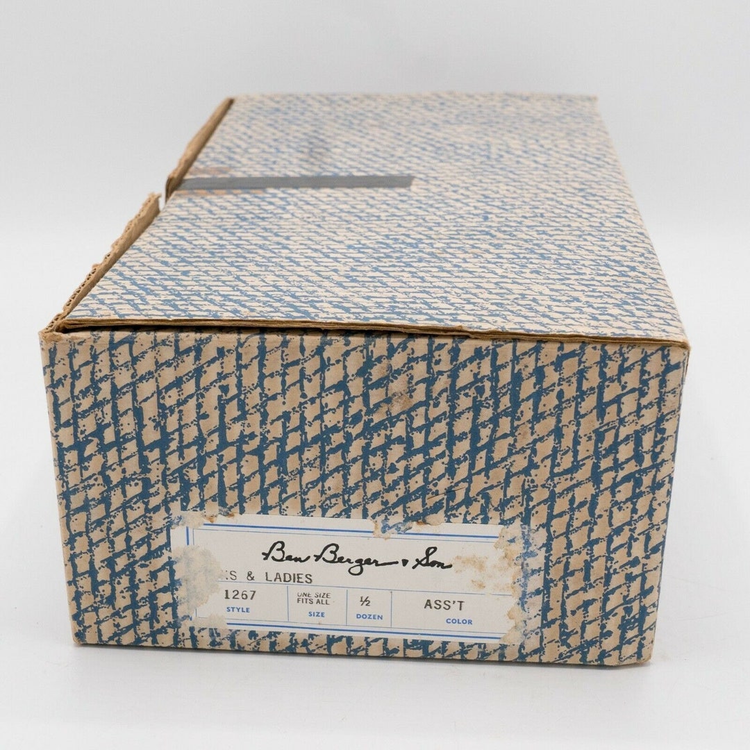 Vintage 1950s Ben Berger & Sons Empty Store BOX ONLY for - Etsy