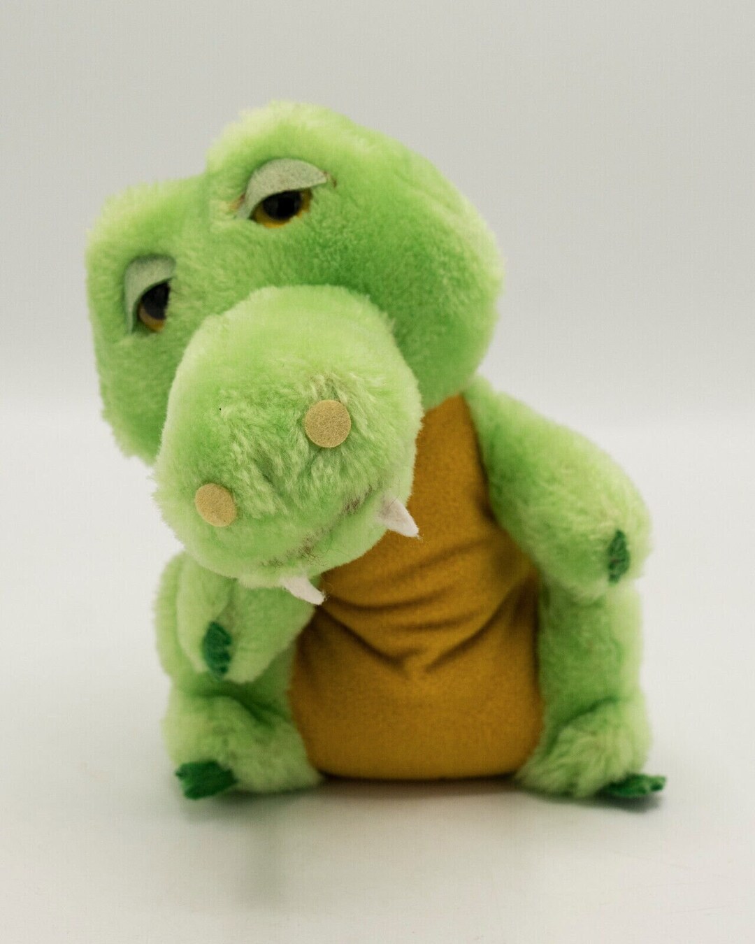 Vintage Dakin Alligator Plush Dragon Green Crocodile Lizard 1980 ...