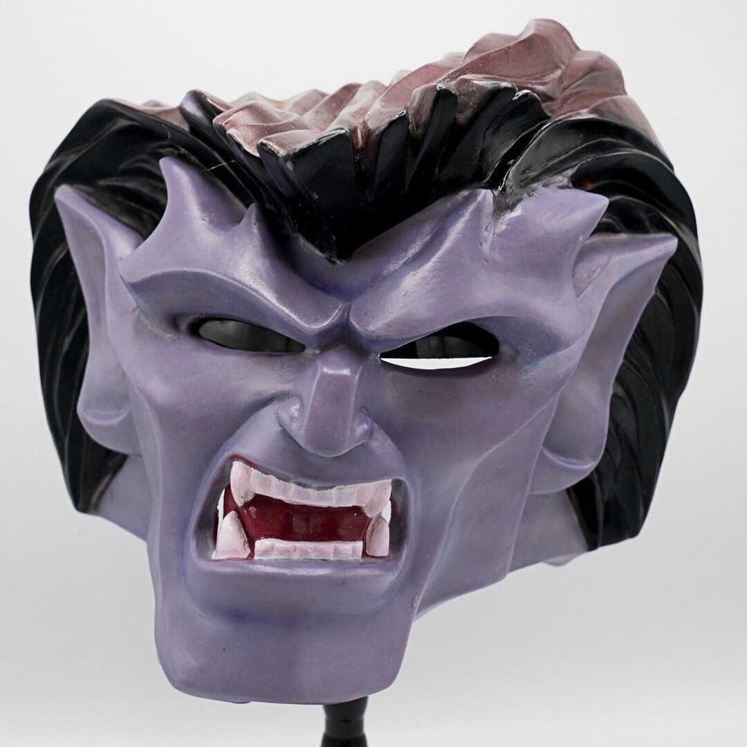 Vintage 1990s Gargoyles Goliath Kids Rubber Halloween Mask Disney BVTV ...