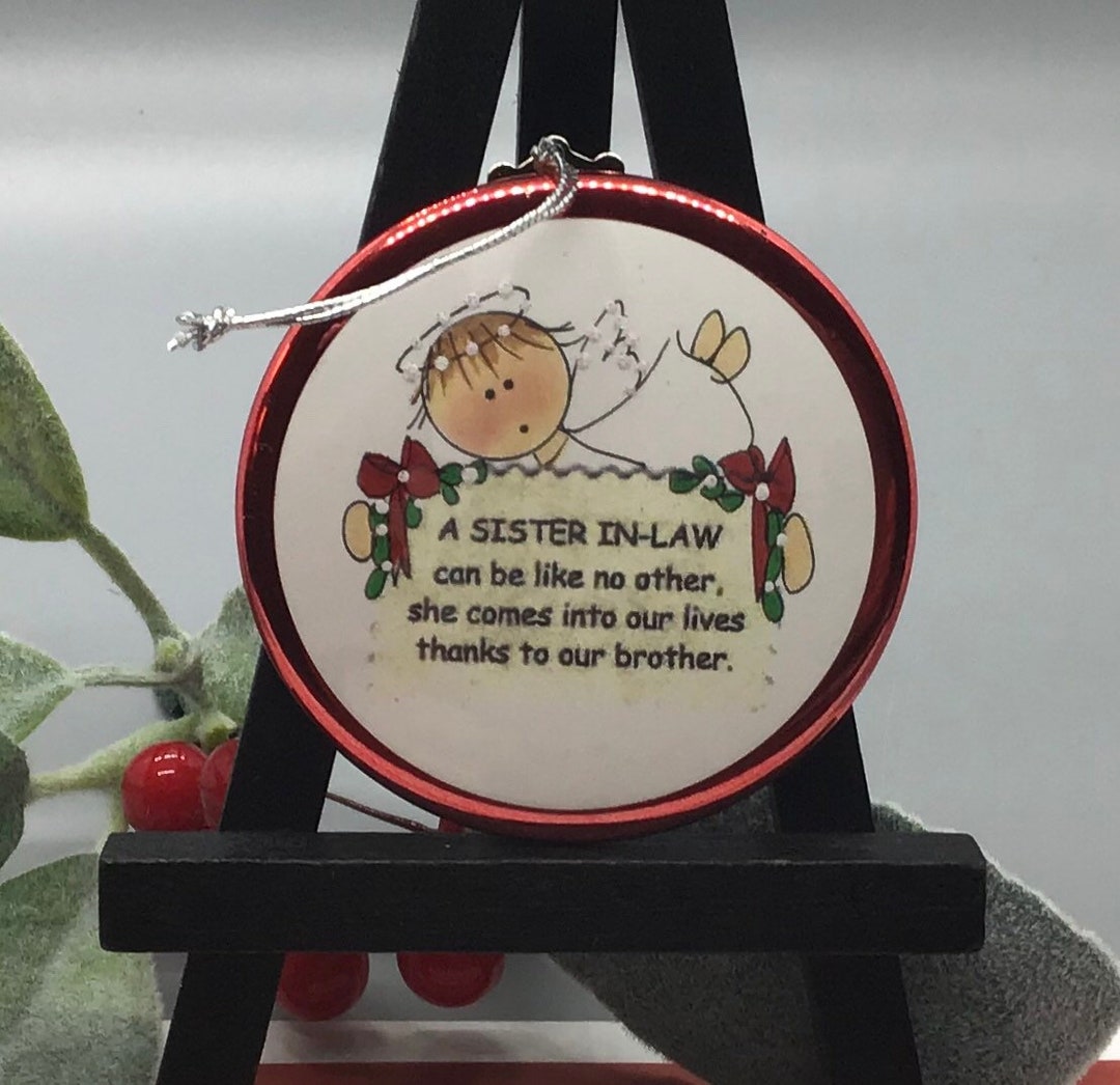 Sister in Law Angel Ornament..sister in Law - Etsy