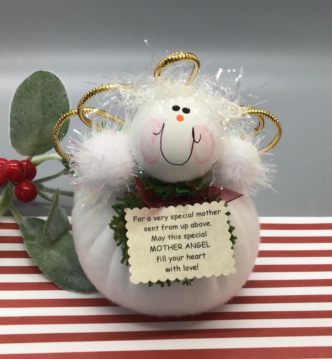 Mother Angel.keepsake Angel for Mother.snowangel for Mother - Etsy
