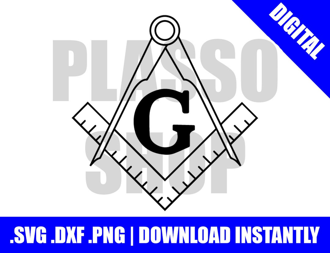 Masonic / Freemason SVG / DXF / PNG File - Cutting File for Silhouette ...
