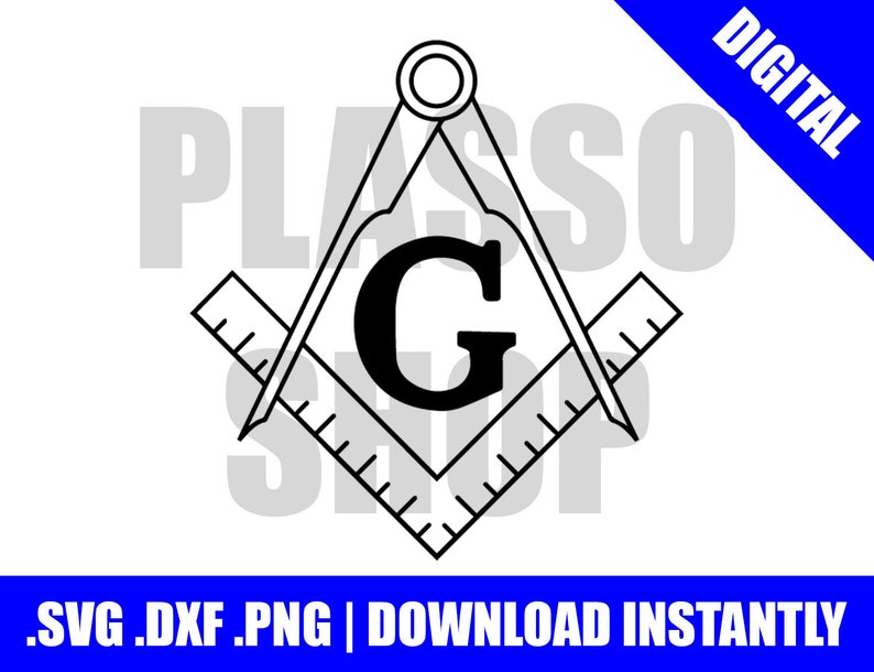 Masonic / Freemason SVG / DXF / PNG File - Cutting File for Silhouette ...