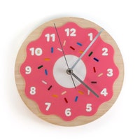 Ice Cream Clock, Ice Cream Decor, Dessert Decor, Kitchen Wall Art ...