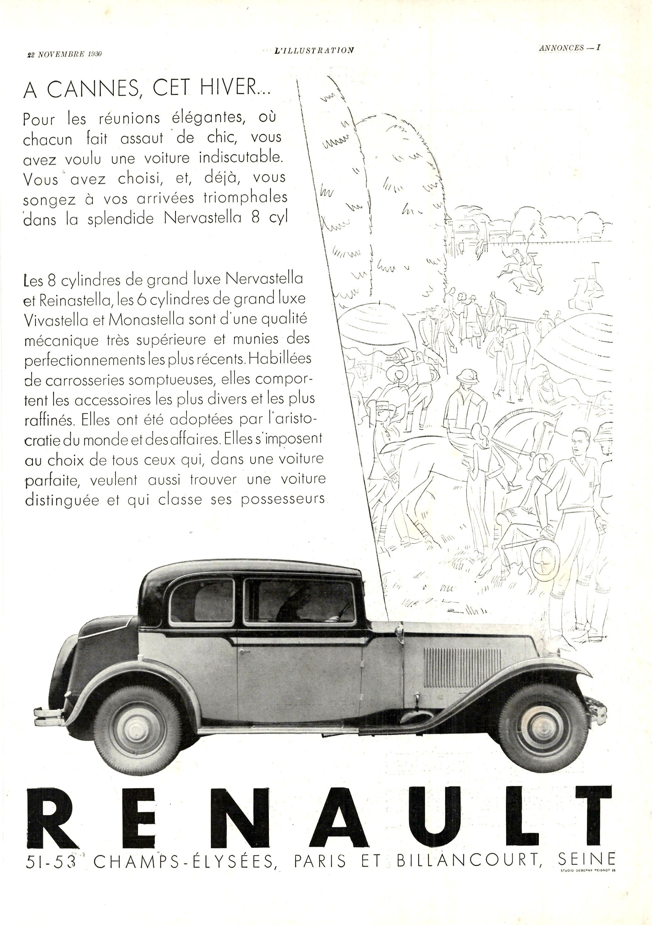 Renault Automobile Vintage Poster, Vintage Renault Posters for Sale ...