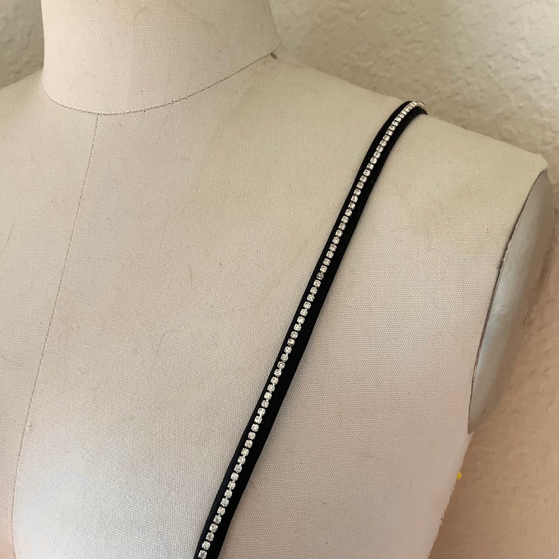 Rhinestone Straps - Etsy