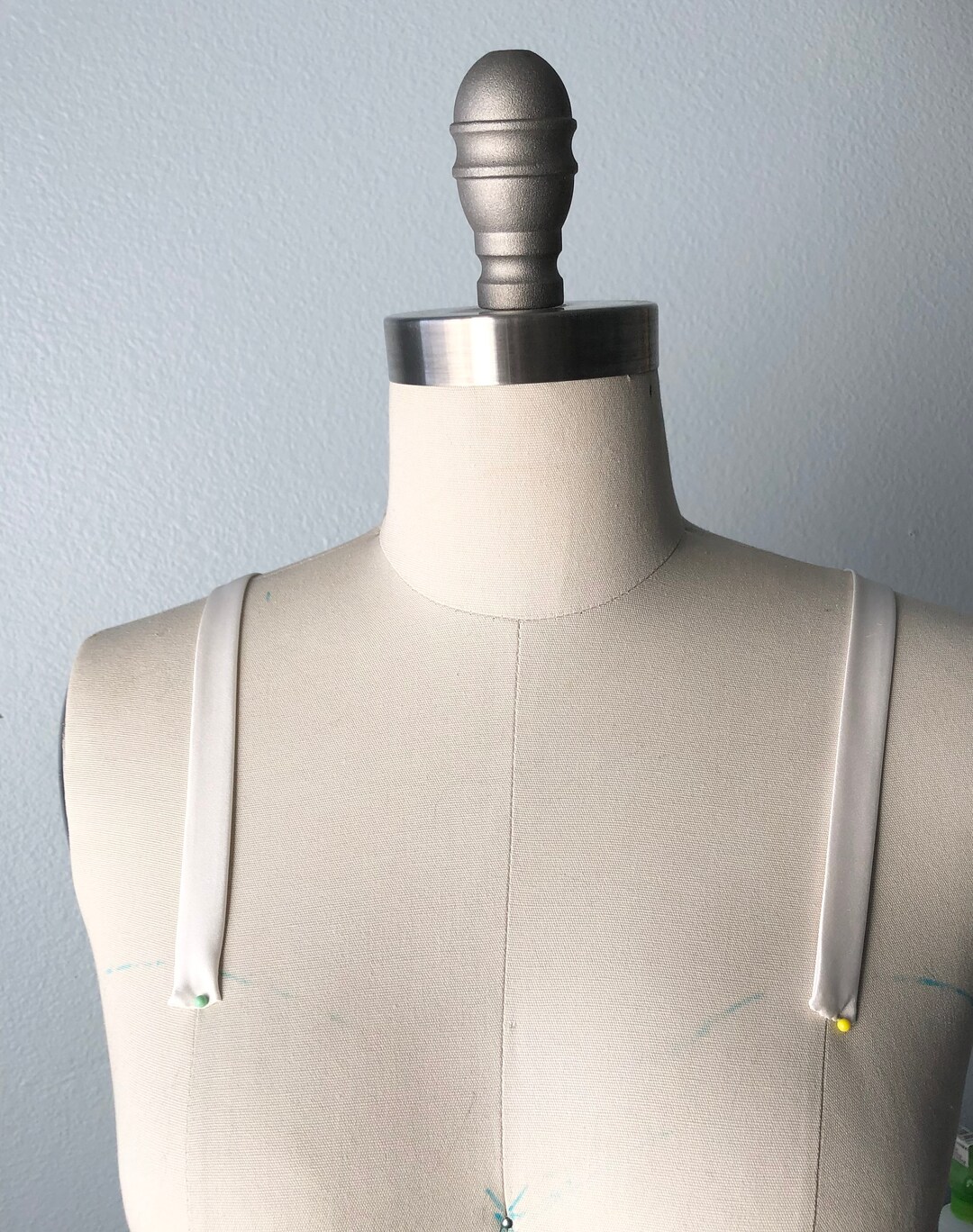 Detachable Strap. 3/4 Inch Wide. off White, and White. Soft Satin - Etsy