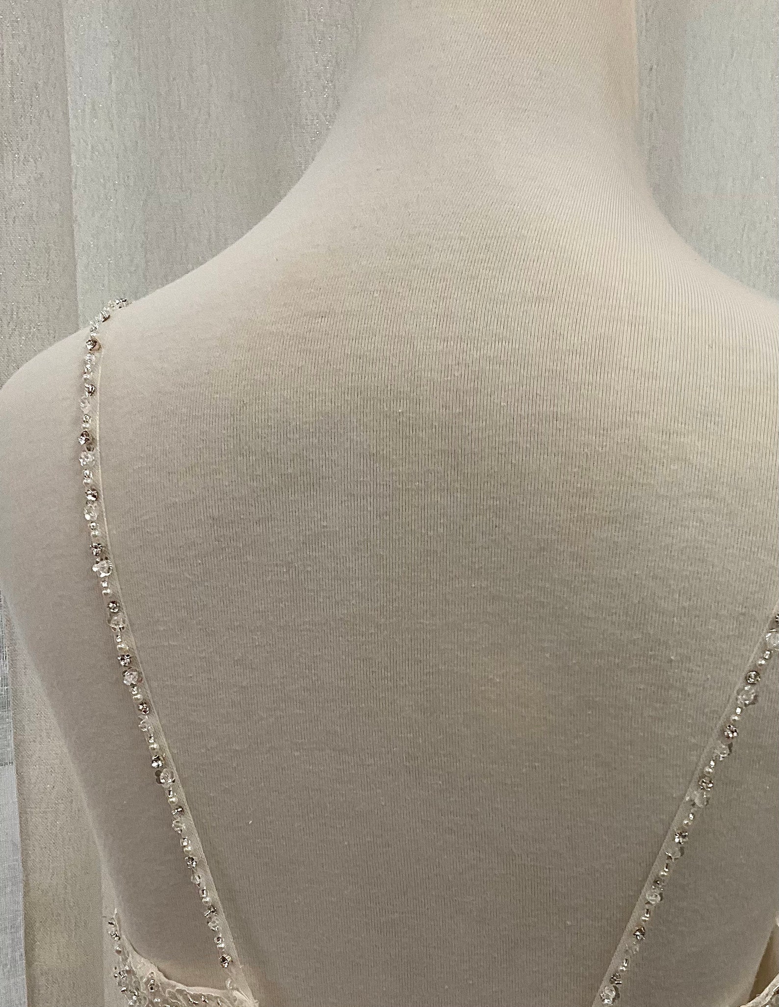 Detachable Beaded Straps. Spaghetti Straps With Rhinestones - Etsy