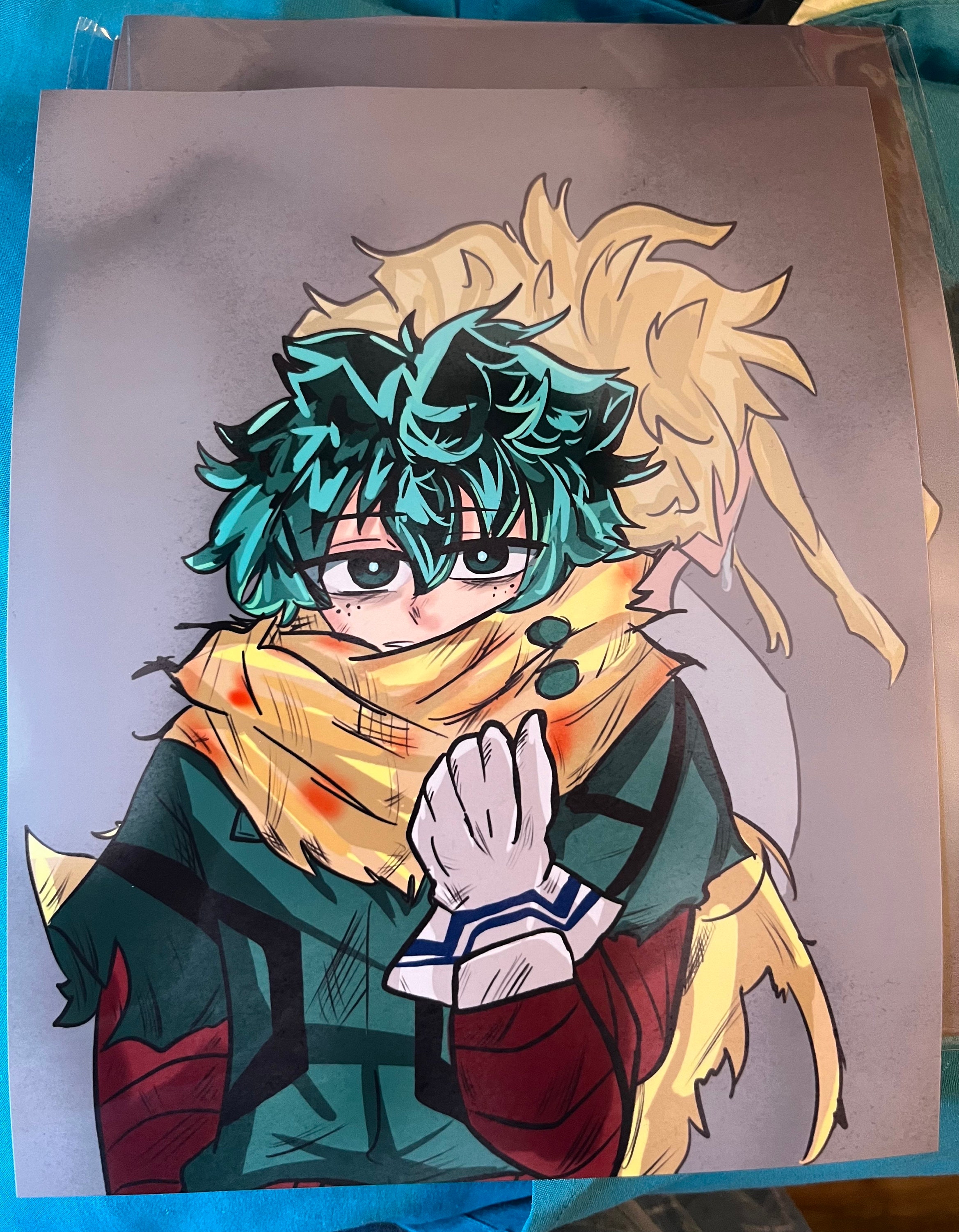 Vigilante Deku Print - Etsy
