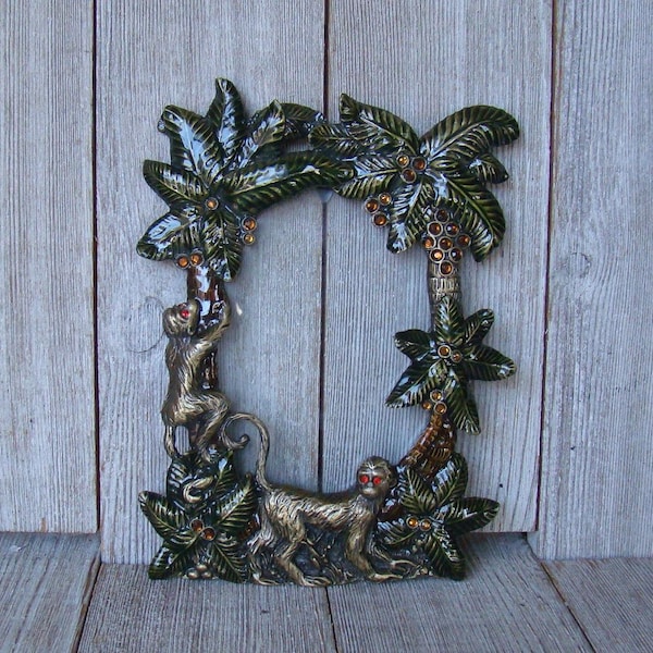 Monkey Picture Frame - Etsy