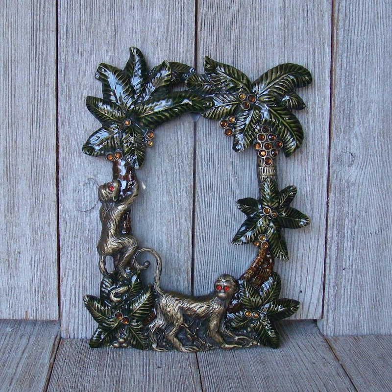 Monkey Picture Frame - Etsy