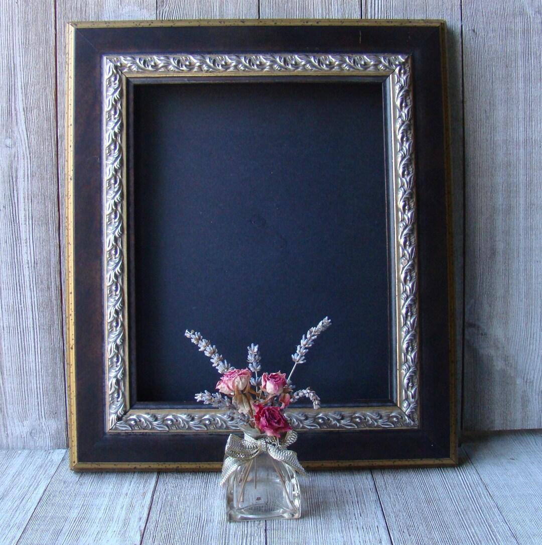 Ornate 8 X 10 Brown and Gold Frame - Etsy