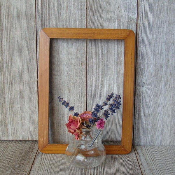 Teak Wood Frame - Etsy