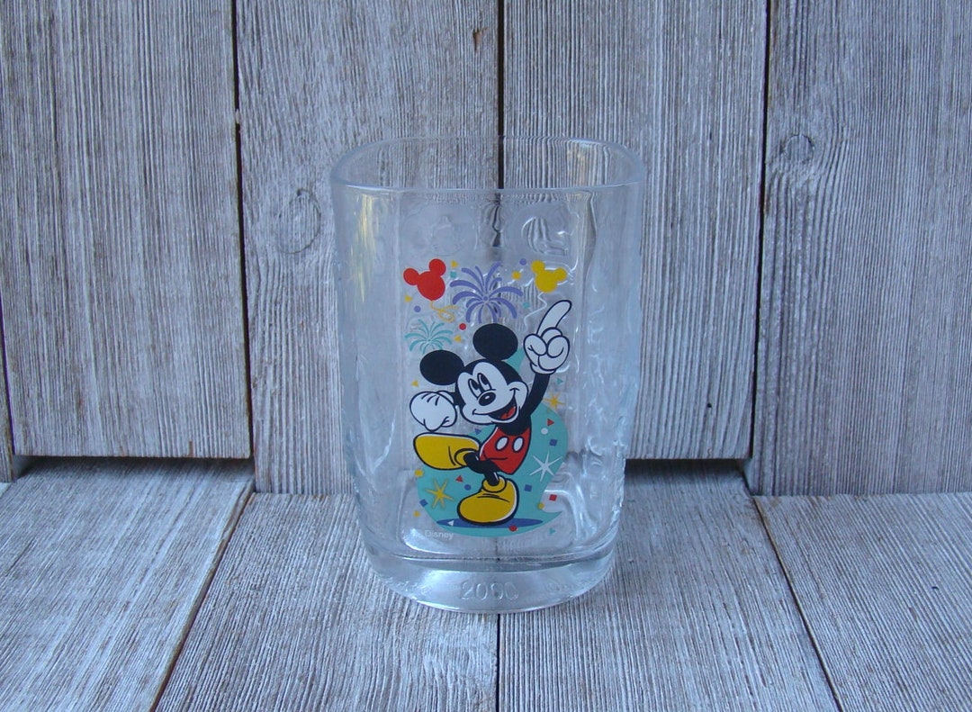 Disney Character Glass by Mcdonalds Vintage 2000 Collectible - Etsy