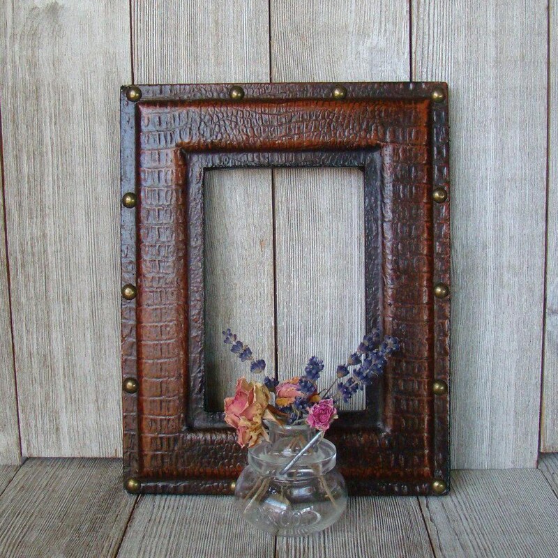 Leather Frame - Etsy