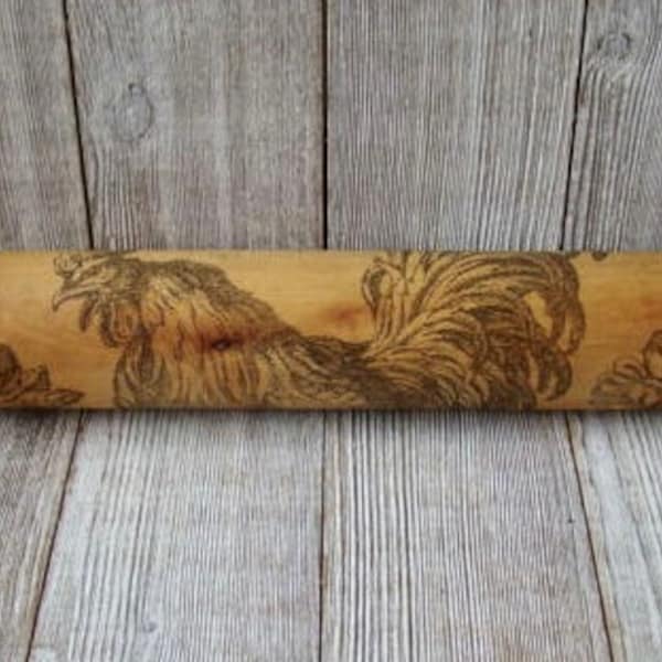 Rooster Rolling Pin - Etsy