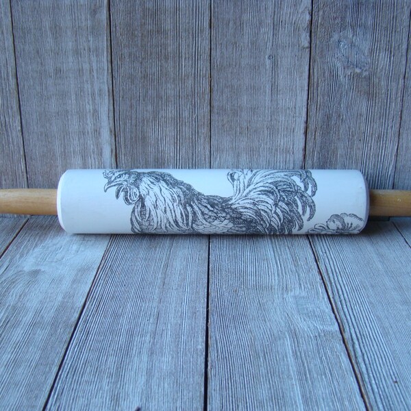Rooster Rolling Pin - Etsy