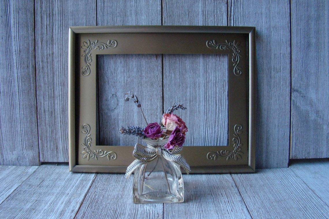 Ornate 5 X 7 Embossed Gold Corners Frame - Etsy