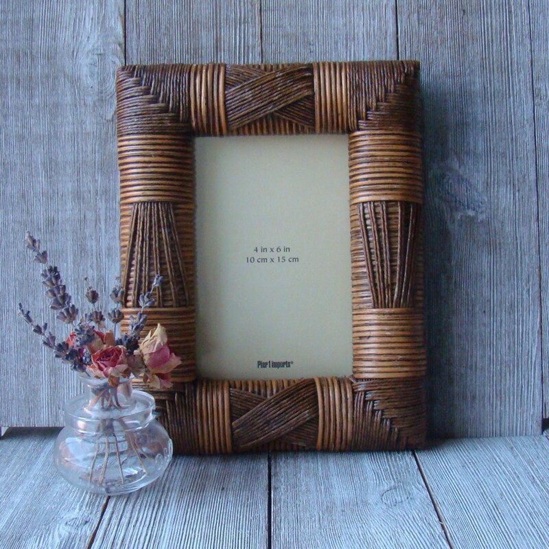Woven Picture Frame - Etsy