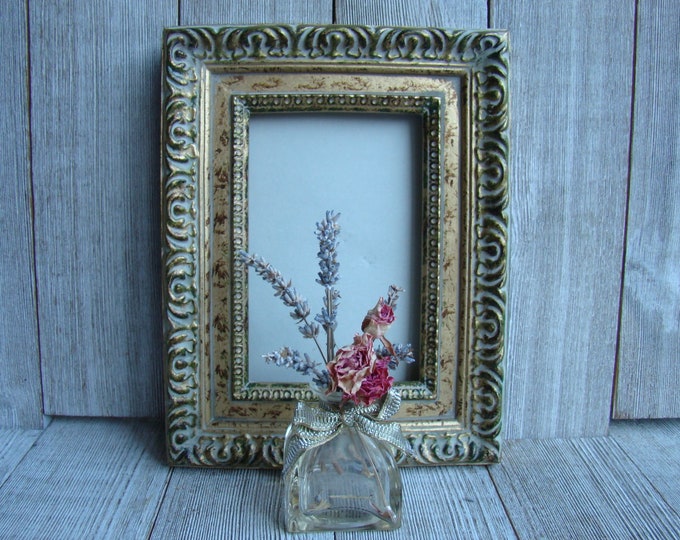 4 X 6 Gold Frame Ornate Frame Tabletop Frame - Etsy