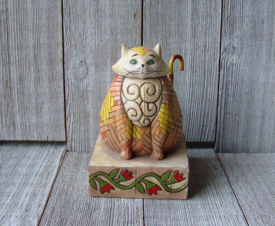 Jim Shore Elijah 2003 Cat Figurine V114422 - Etsy