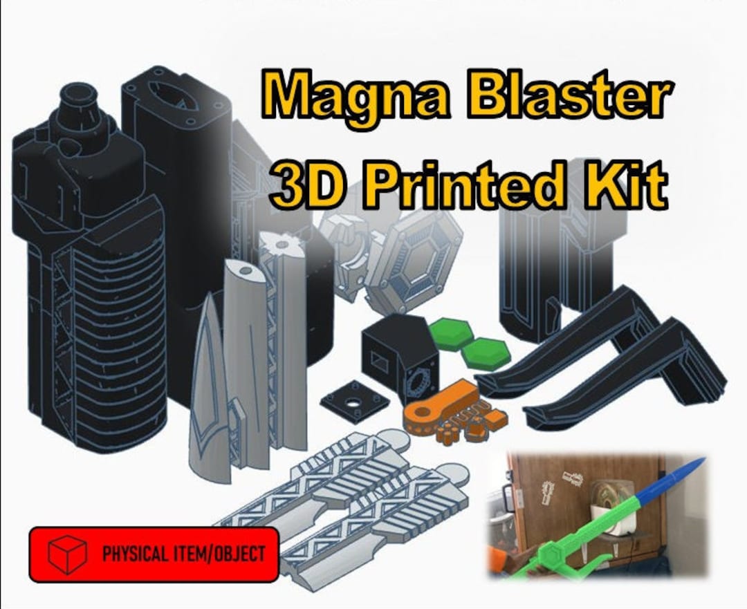 Transforming Magna Blaster 3D Printed Kit PETG Only - Etsy