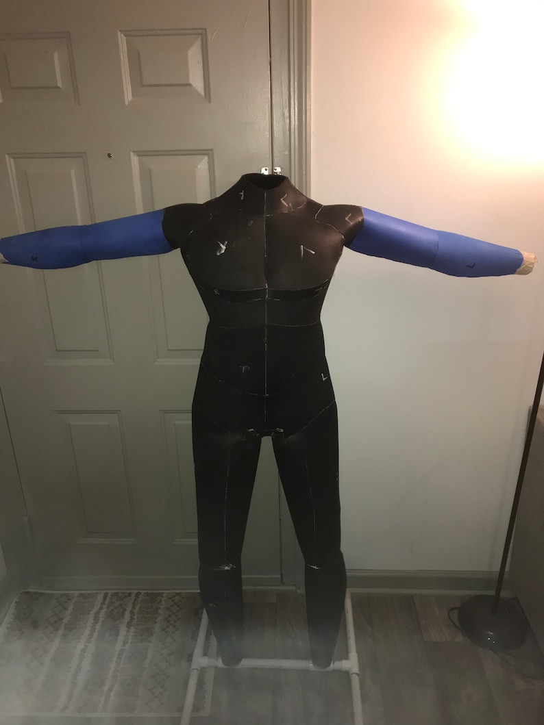EVA Foam Male Mannequin Template - Etsy
