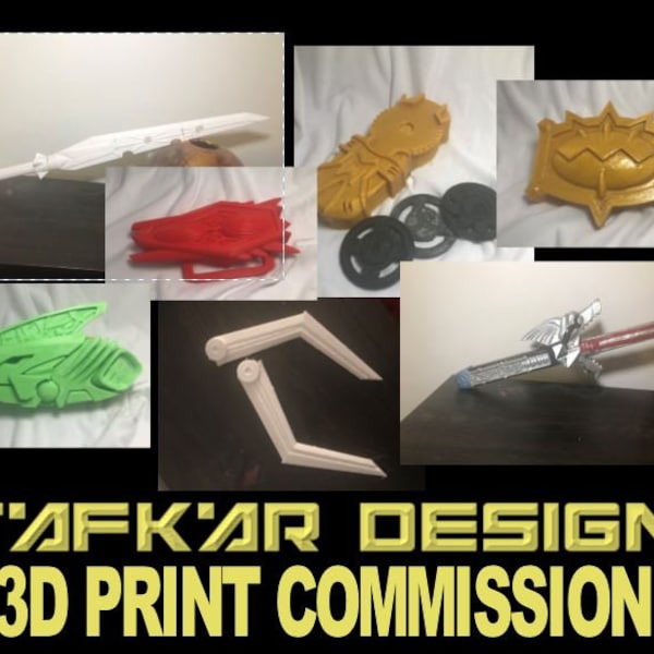 3d Print Commission - Etsy