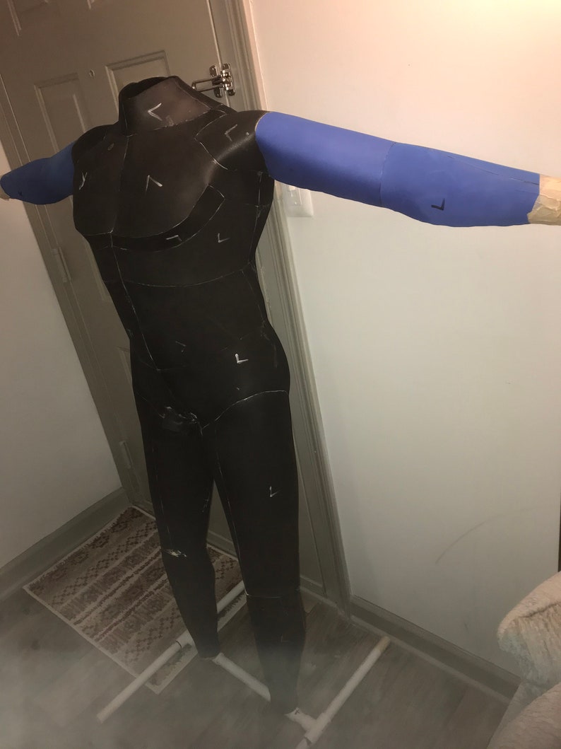 EVA Foam Male Mannequin Template - Etsy