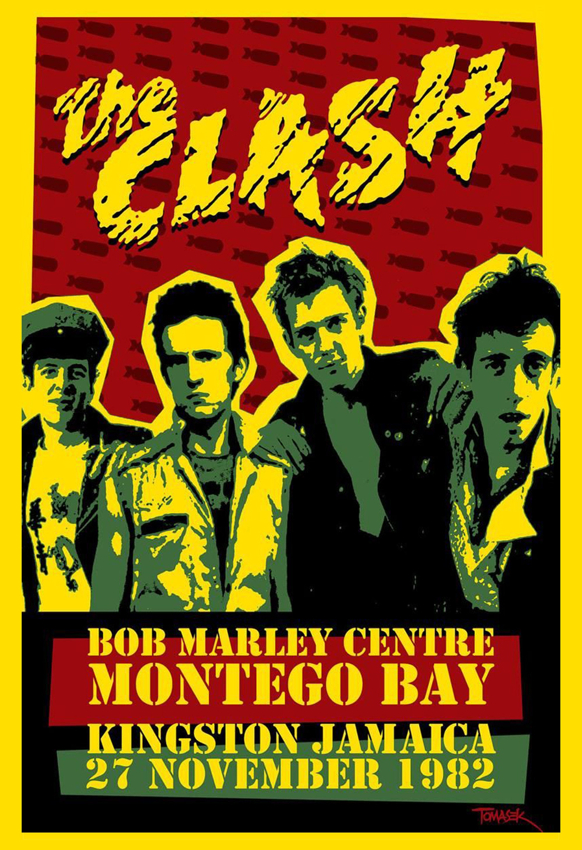 The Clash Re-print Vintage Concert Poster - Etsy