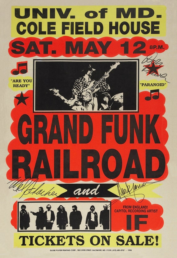 Vintage Concert Poster Font