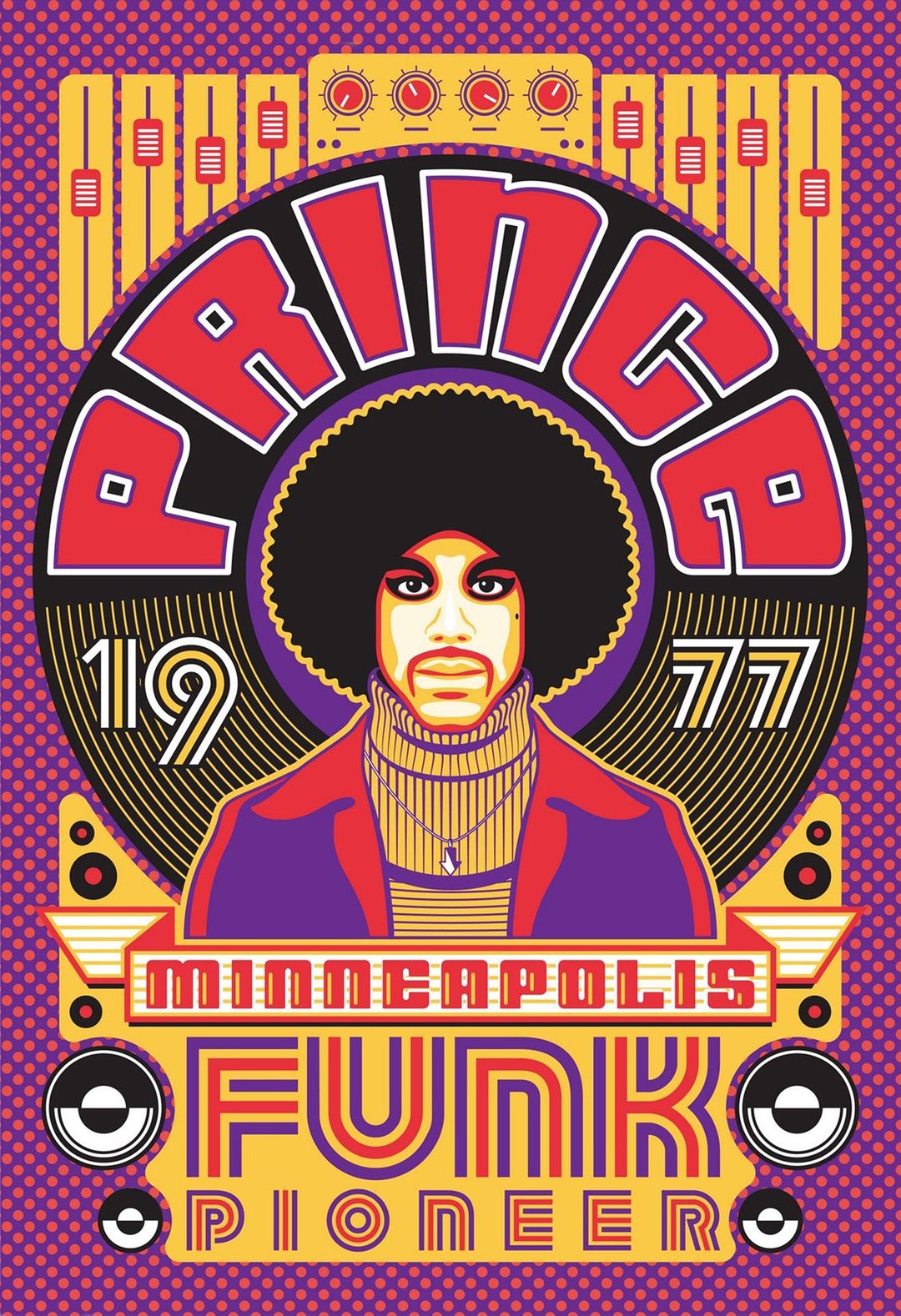 Minneapolis Funk Re-print Vintage Concert Poster - Etsy