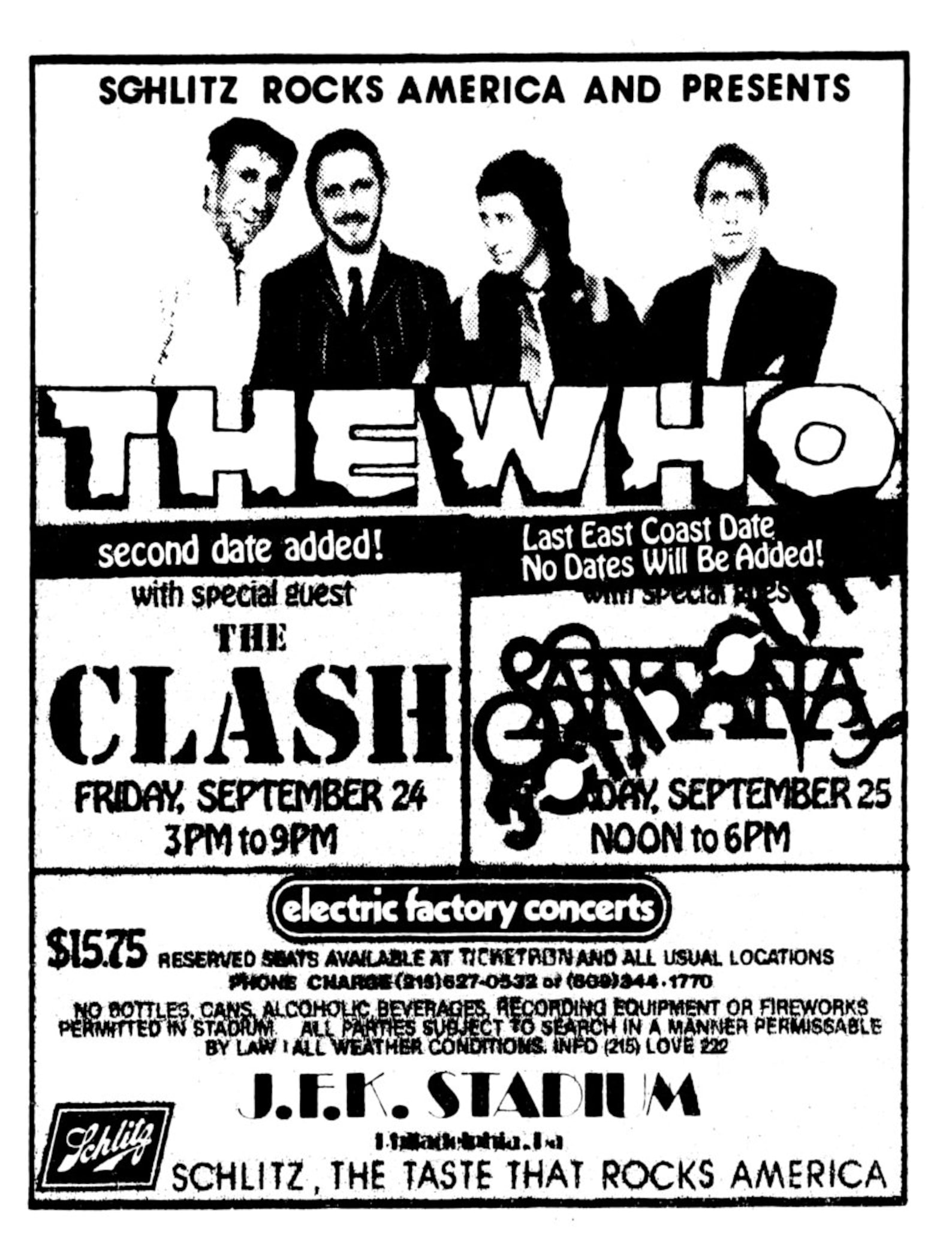 The Who Re-print Vintage Concert Poster - Etsy