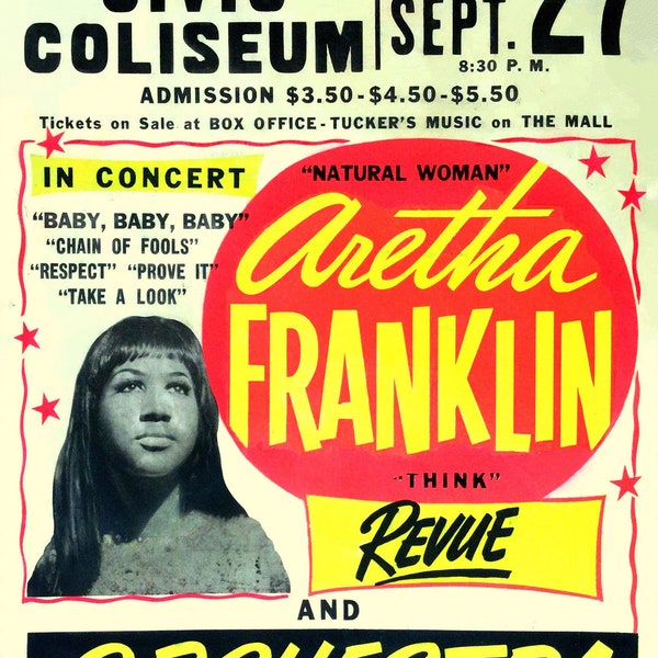 Aretha Franklin Art - Etsy