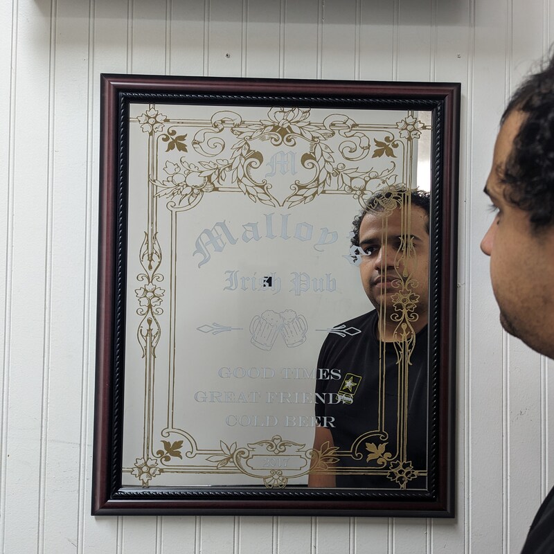 Pub Mirror - Etsy