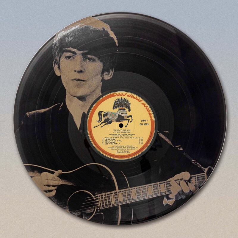 George Harrison Art - Etsy