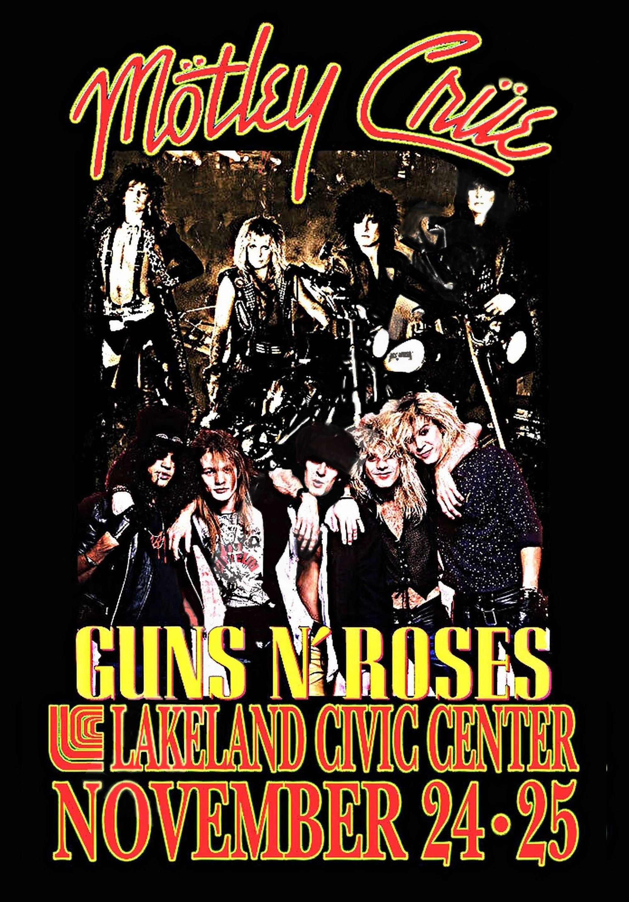 Motley Crue Re-print Vintage Concert Poster - Etsy