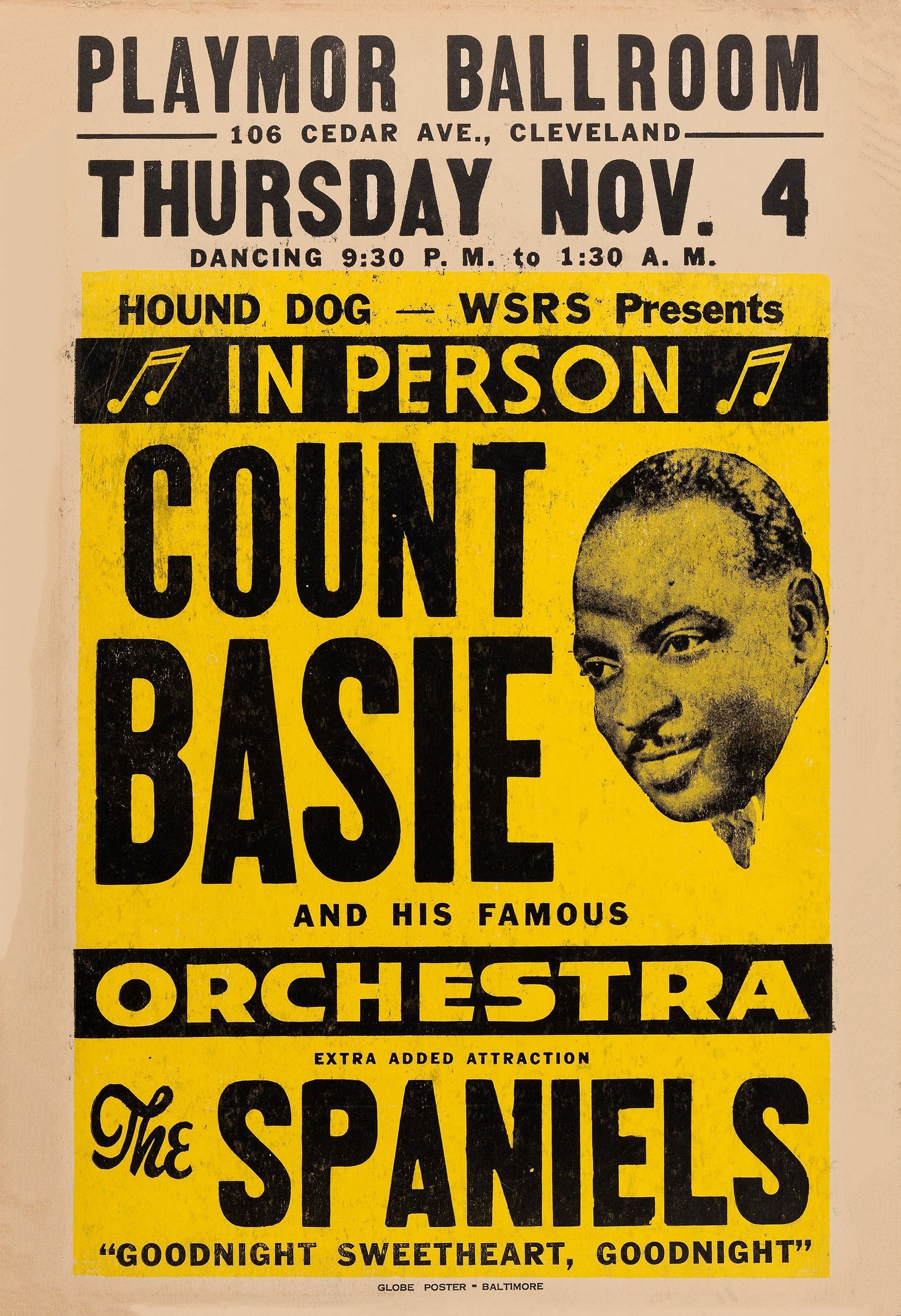 Count Basie Re-print Vintage Concert Poster - Etsy