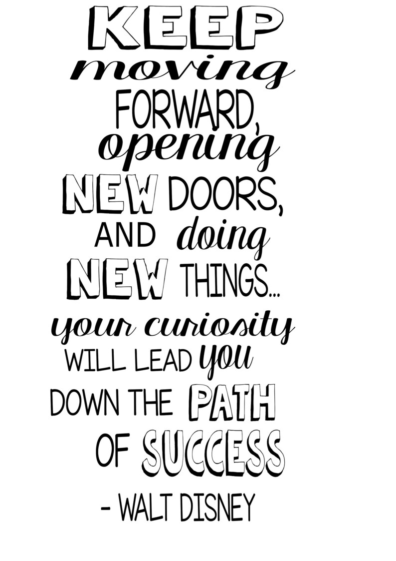 Walt Disney Quote SVG PNG JPG | Etsy