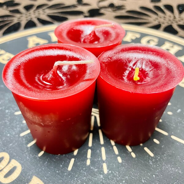 Dragons Blood Candle - Etsy