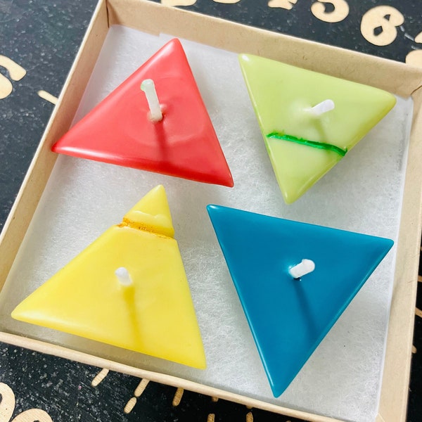 Triangle Candle - Etsy