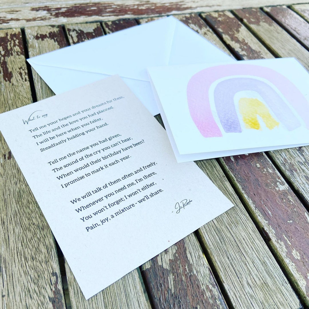 Miscarriage Card - Etsy
